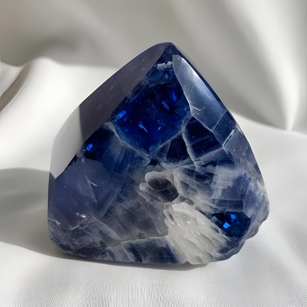 Kalcyt Szafirowy - Niebieski Kamień Naturalny o Uzdrawiającej Mocy